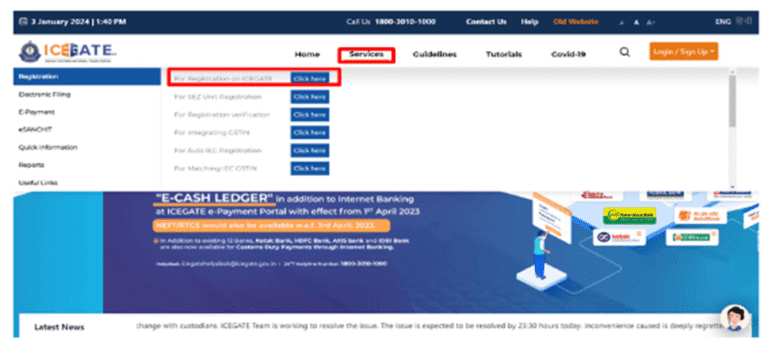 ICEGATE Registration 2025 – Online Process for Importers & Exporters in ...