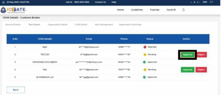How to Add Child Details on ICEGATE Portal 2025 | Child User ...