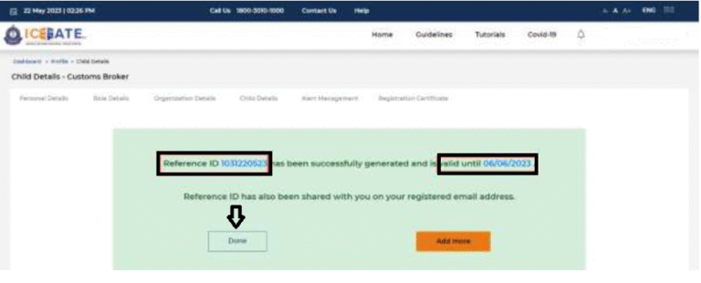 How to Add Child Details on ICEGATE Portal 2025 | Child User ...