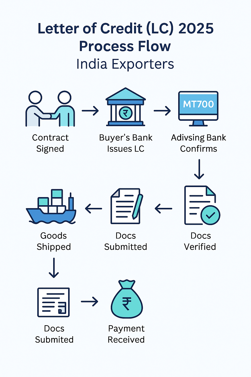 Letter of Credit (LC) 2025 in India – Complete Guide for Exporters